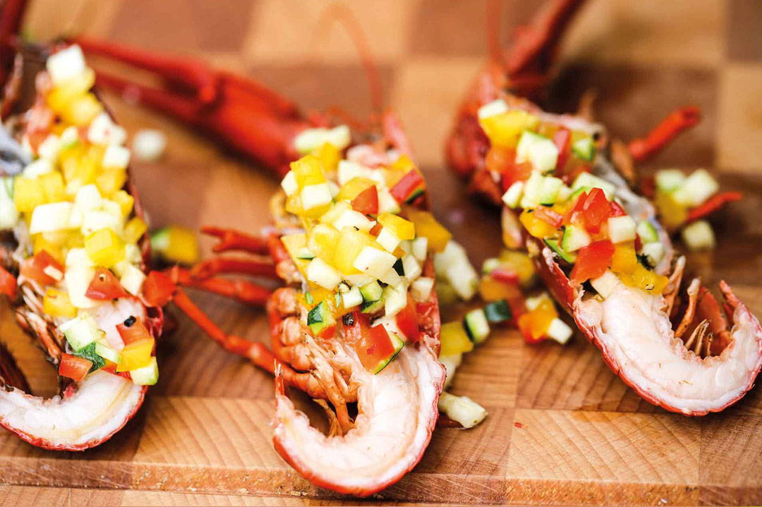 Stuffed grilled crayfish – FIRE&FOOD